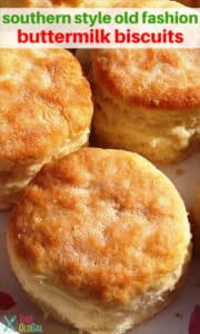 Southern Style Old Fashion Buttermilk Biscuits | This Old Gal