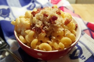 Crispy Bacon Garlic Breadcrumb Topping - This Old Gal