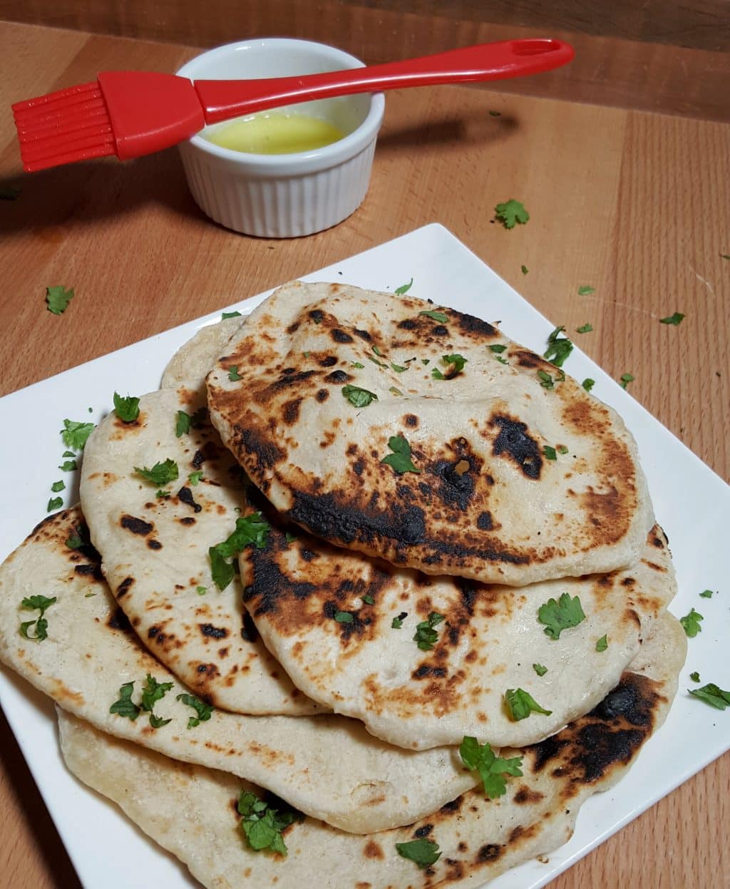 Authentic Homemade Indian Naan Flatbread - This Old Gal