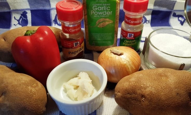 Air Fryer Greasy Spoon Home Fried Potatoes - This Old Gal