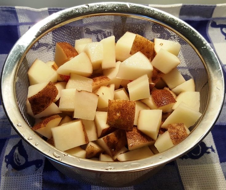 Air Fryer Greasy Spoon Home Fried Potatoes - This Old Gal