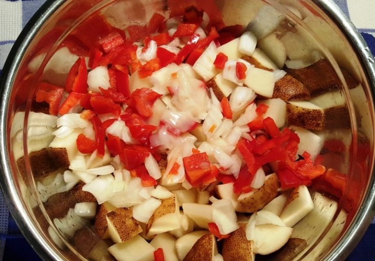 Air Fryer Greasy Spoon Home Fried Potatoes - This Old Gal