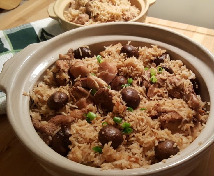 Pressure Cooker One Pot Chicken and Rice - This Old Gal