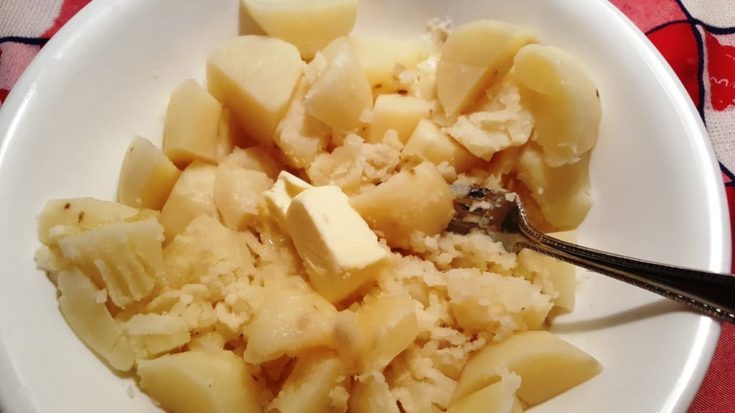 Asian Mashed Potatoes and Gravy - This Old Gal