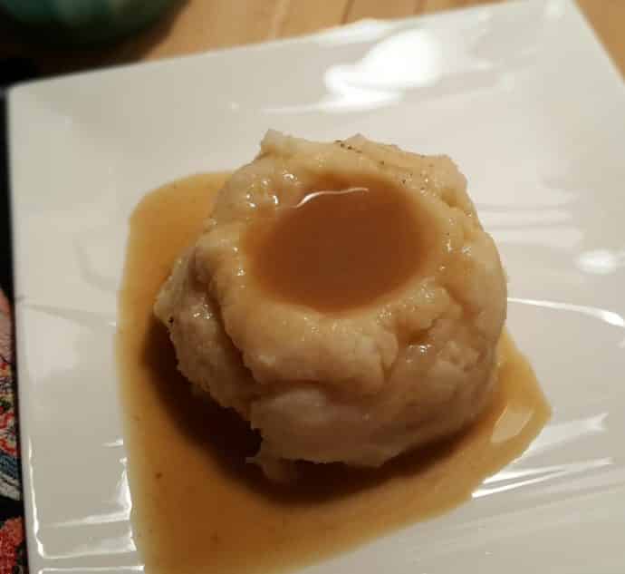 Asian Mashed Potatoes and Gravy - This Old Gal