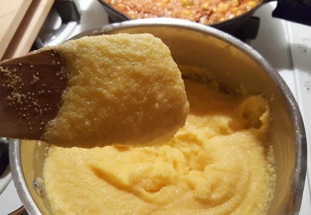 Basic Polenta Cornmeal Topper Recipe - This Old Gal