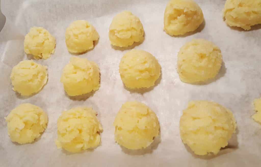 Air Fryer Sweet Polenta Breakfast Bites - This Old Gal