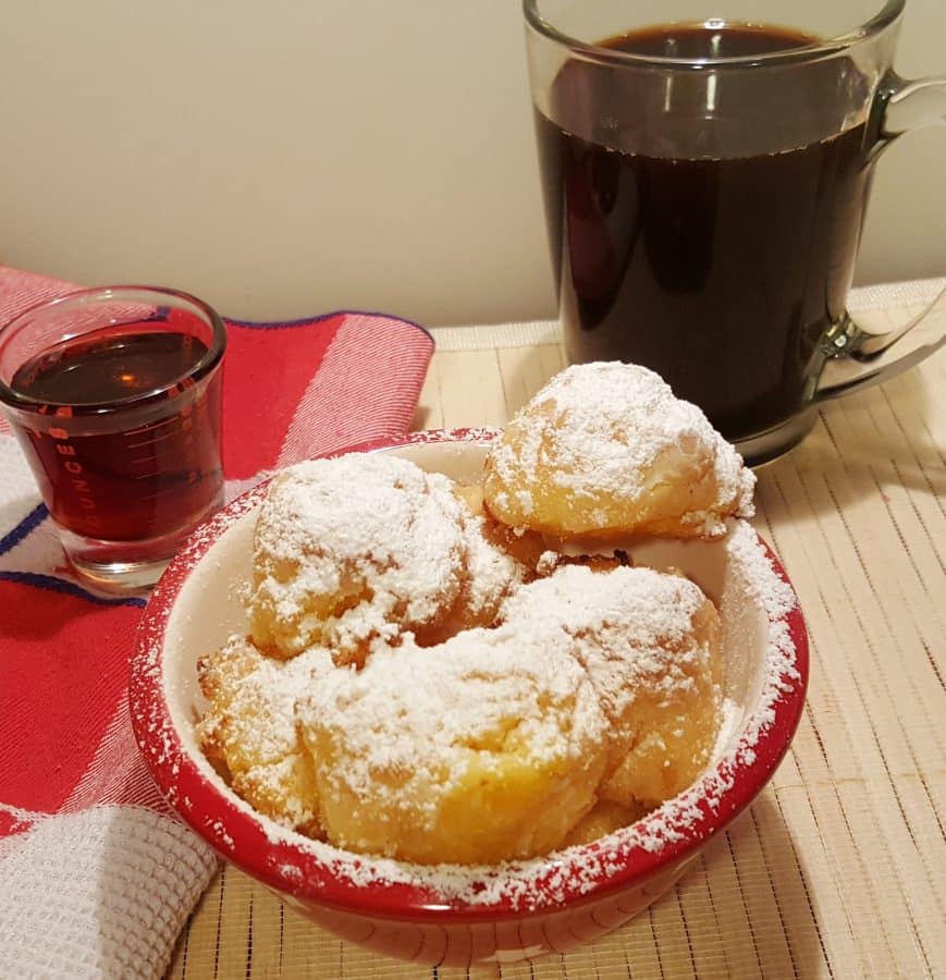 Air Fryer Sweet Polenta Breakfast Bites - This Old Gal