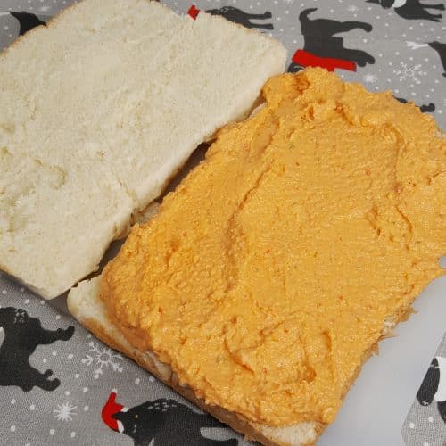 Pasta de Bocaditos [Cuban Deviled Ham Sandwiches] - This Old Gal