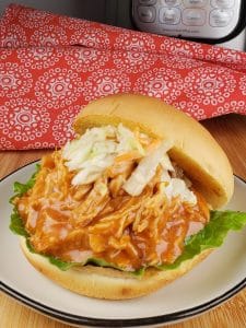 Instant Pot BBQ Ranch Chicken (Pressure Cooker) - This Old Gal