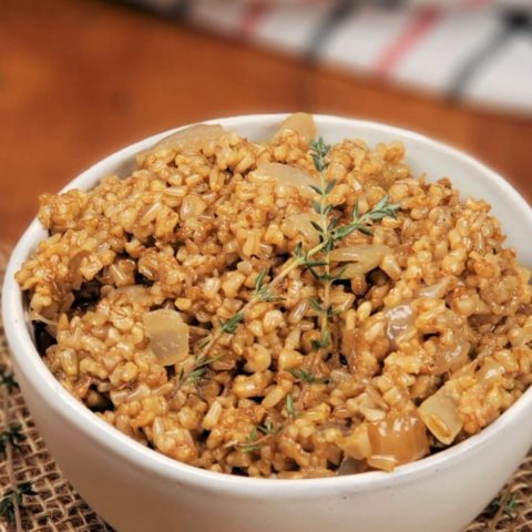 Instant Pot Skirlie (Scottish Stuffing) - This Old Gal