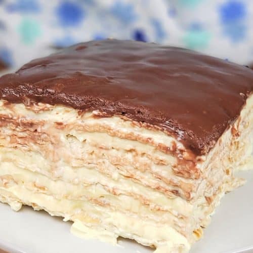 Passover Matzo Icebox Cake + Video - This Old Gal