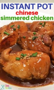 Pressure Cooker Chinese Simmered Chicken [Instant Pot] - This Old Gal